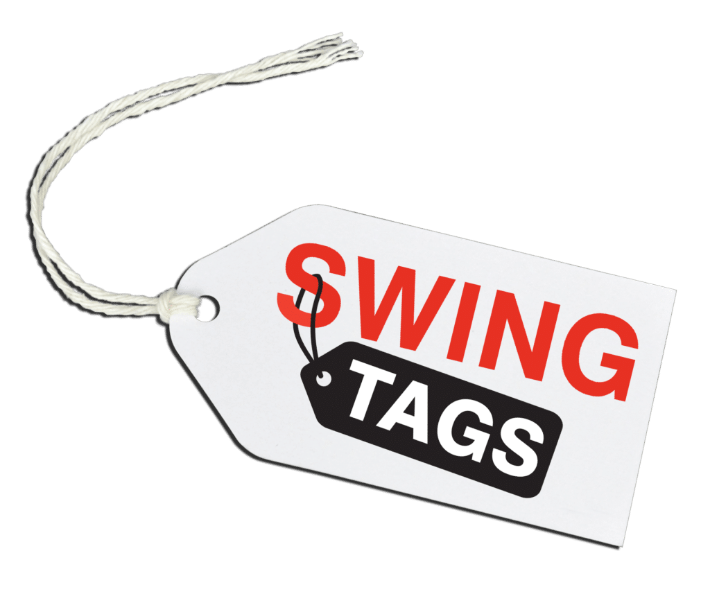 Printed Swing Tags UK | Quality Swing Tickets | Order Online