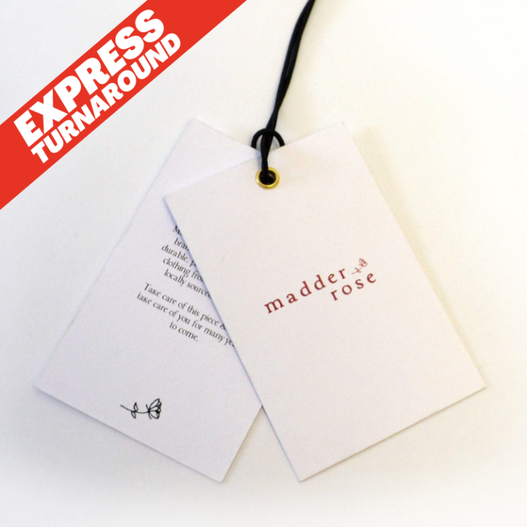 Swing Tag Printing: Custom Hang Tags for Clothing, Tickets, and Retail ...