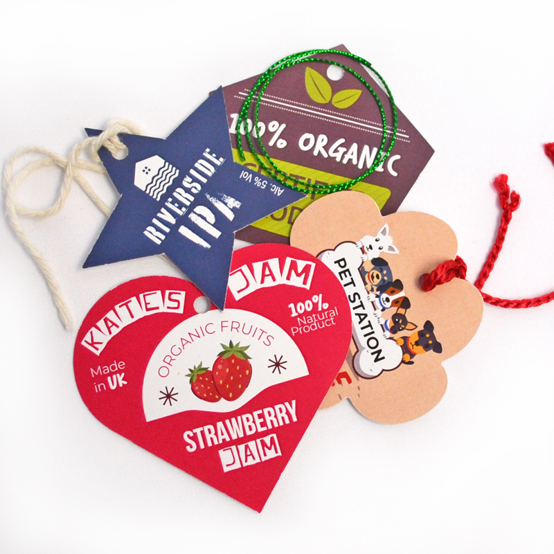Shop By Shape - Printed Swing Tags UK
